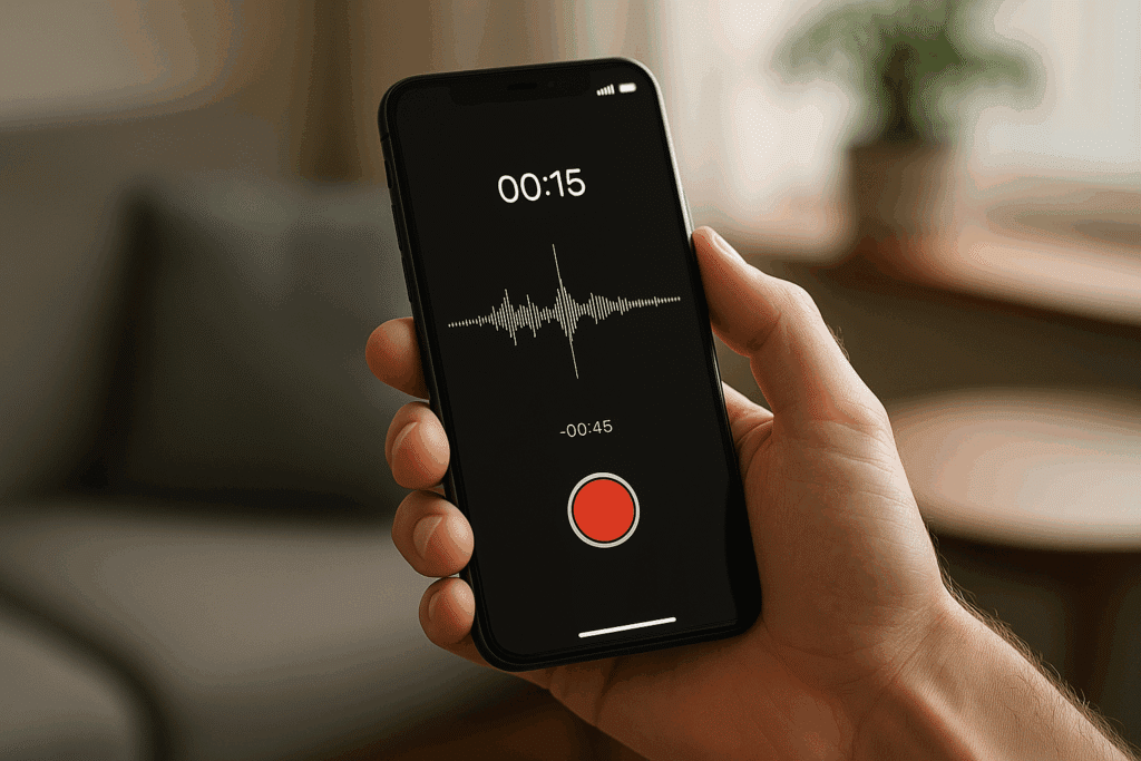Trasforma il tuo cellulare in un registratore